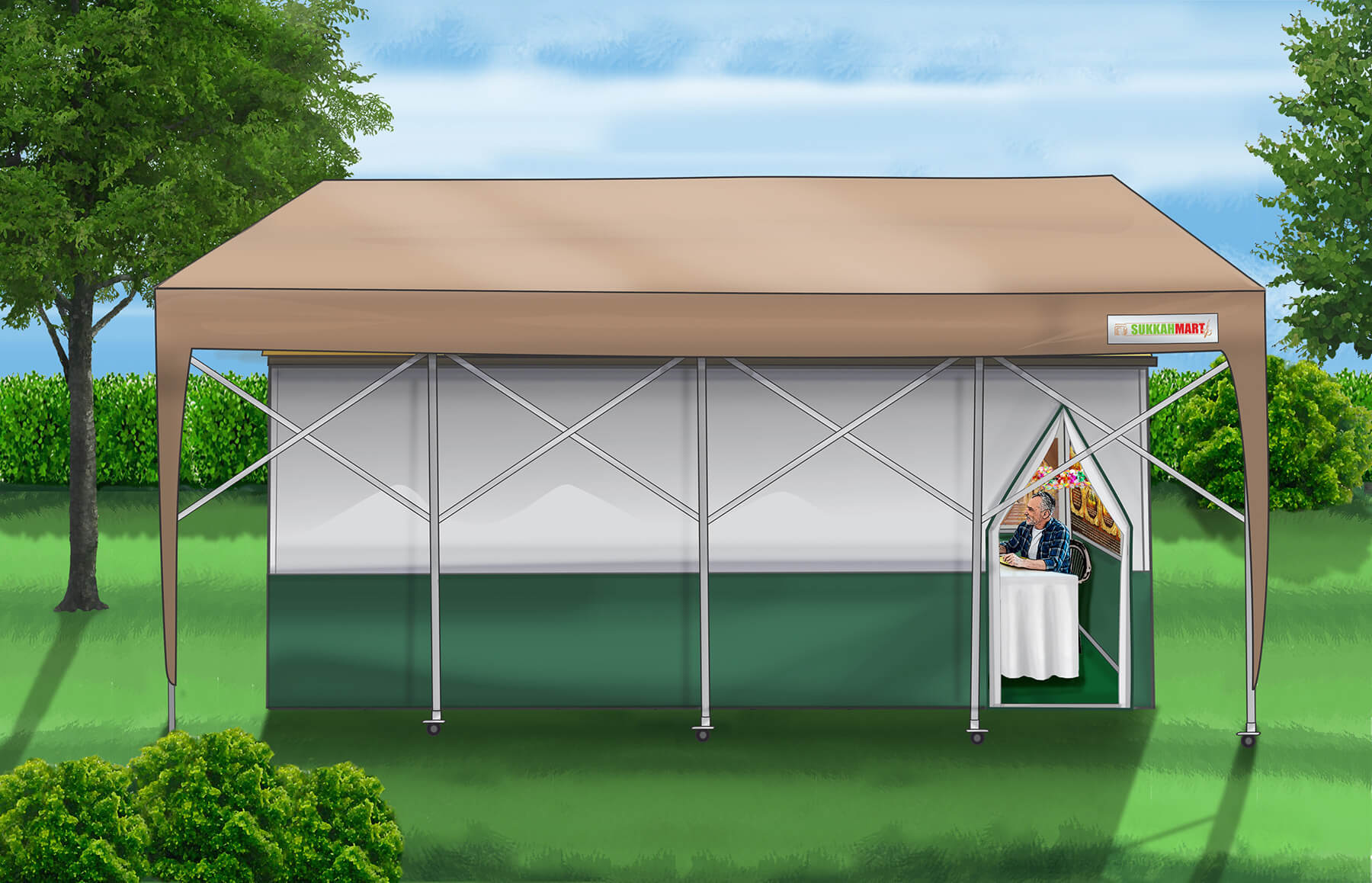 RapidRoof | Sukkah Roof – SukkahMart